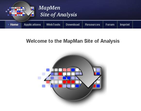 MapManその1: 実験家のためのオミックス (omics)